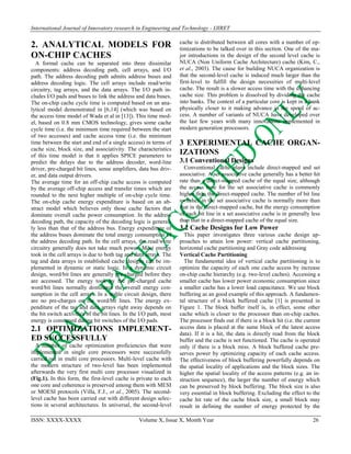 Ijiret archana-kv-increasing-memory-performance-using-cache-optimizations-in-chip ...