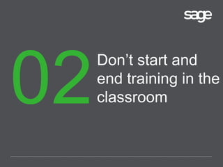 8 Sage CRM training tips | PPT