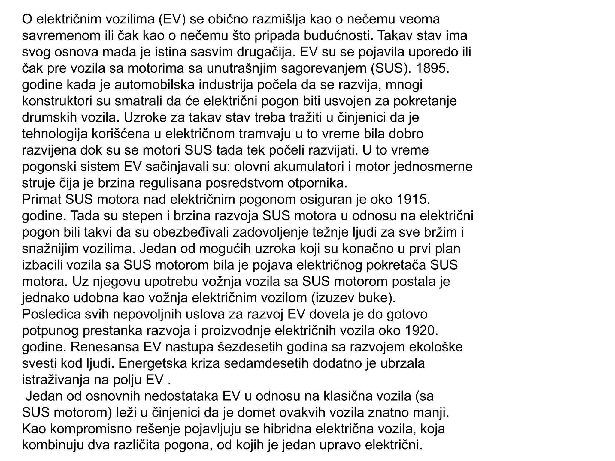 8 saobracajna sredstva na elektricni pogon | PPTX