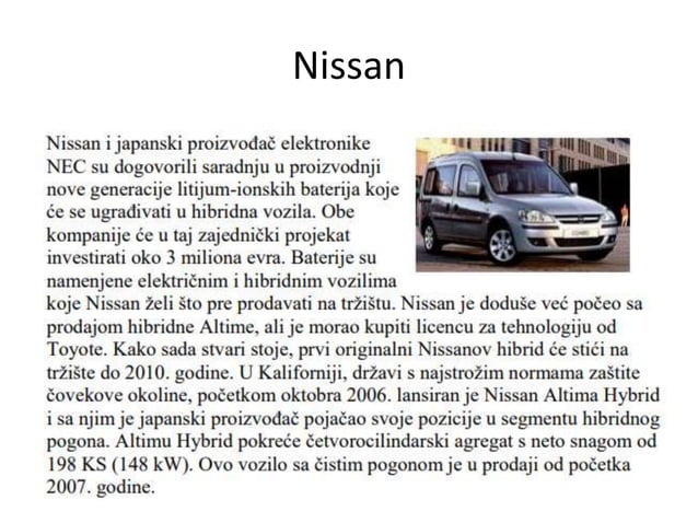 8 saobracajna sredstva na elektricni pogon | PPTX
