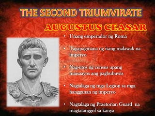 Second Triumvirate Map