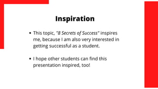 8 Secrets of Success by Richard St. John | PDF