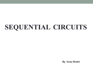 sequential circuits | PPTX