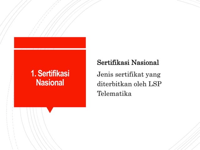8 #sertifikasi nasional dan internasional | PPT | Free Download