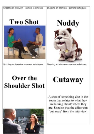 8 Shooting An Interview | DOC