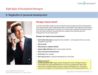 8 Signs Of Incompetent Managers | PDF