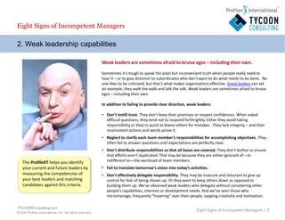 8 signs of incompetent managers | PPTX