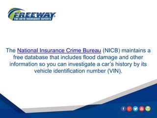 8 Signs You May be Looking at a Flood Damaged Car | PPT