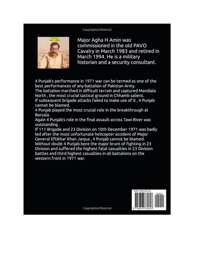 8 SIKH LIGHT INFANTRY AND MAJOR H.S SANDHU LEADING B SQUADRON 66 ...