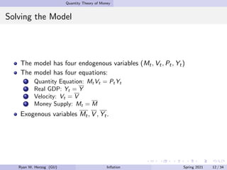 Chapter 8 - Inflation | PDF