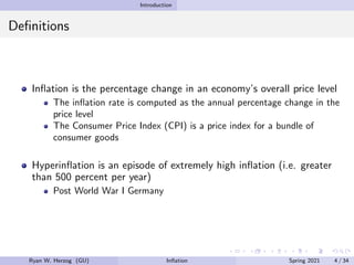 Chapter 8 - Inflation | PDF