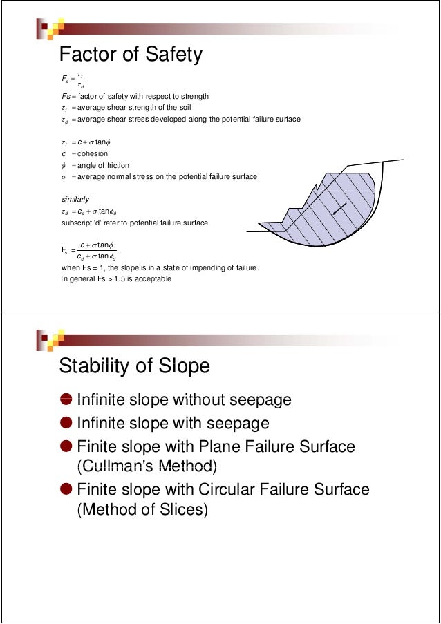 8 slope stability