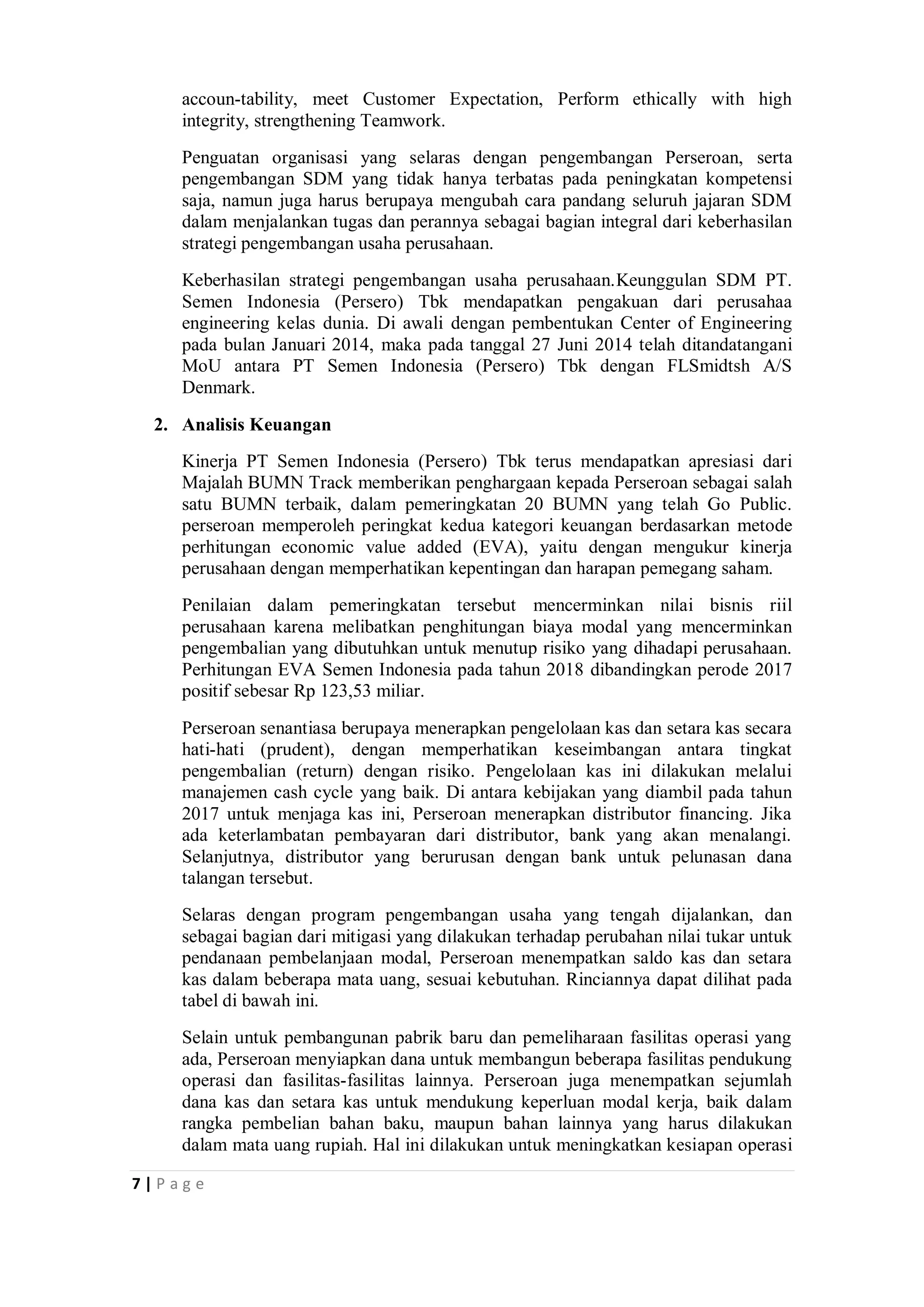 8, SM, Rahma Arya S, Hapzi Ali, Strategic Management: SWOT Analysis pada PT. Semen Indonesia ...