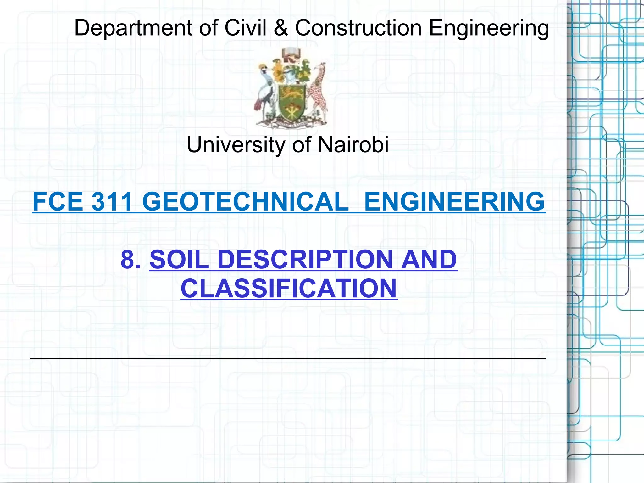 8 soil description and classification | PPT