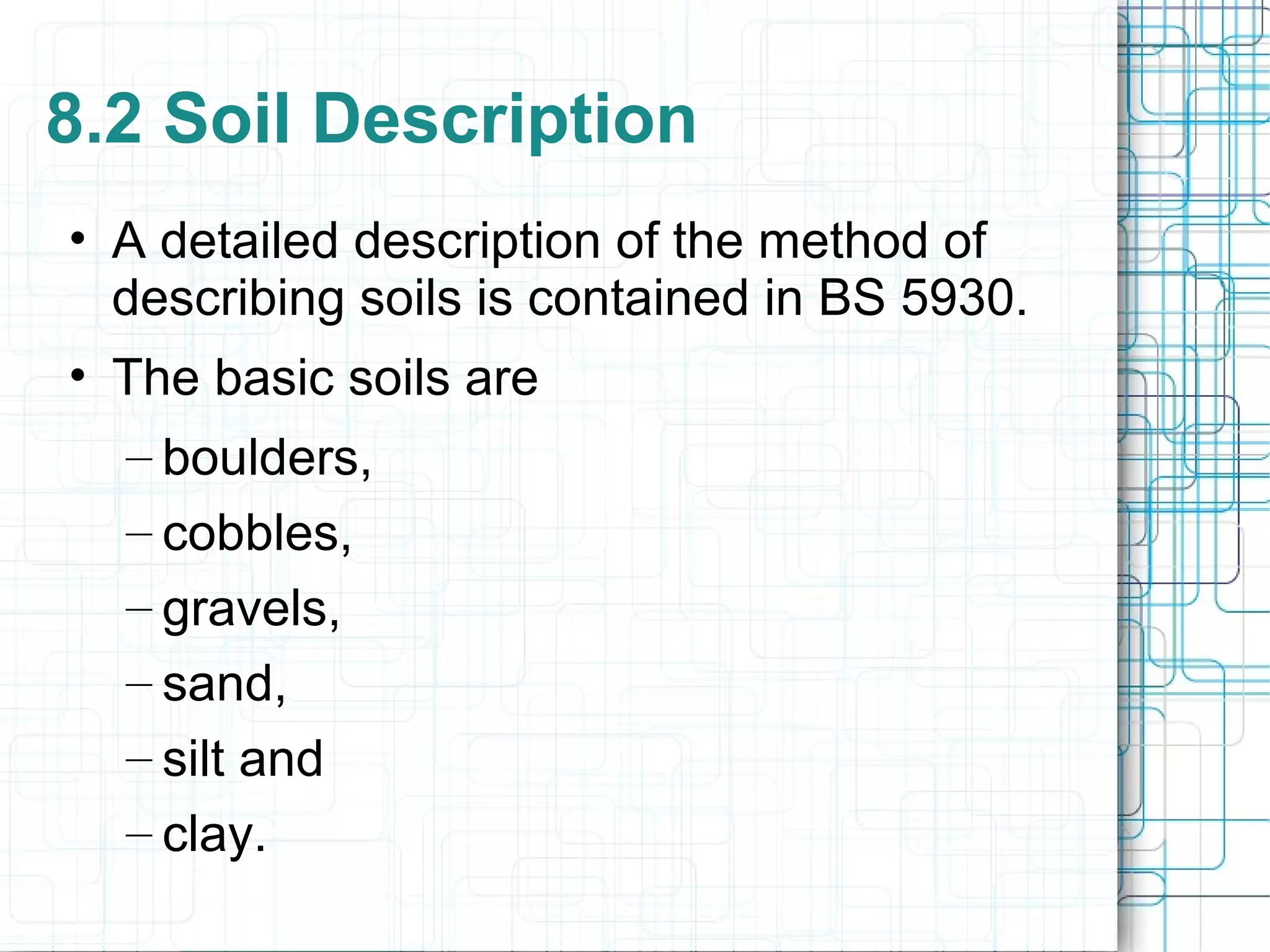 8 soil description and classification | PPT