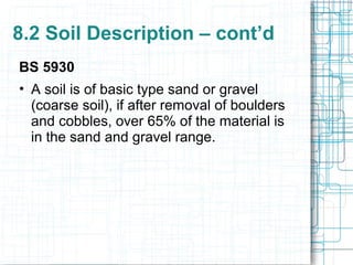 8 soil description and classification | PPT