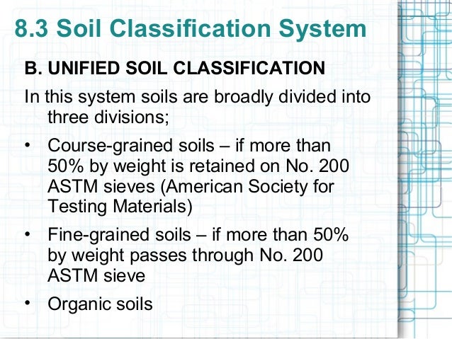 8 soil description and classification