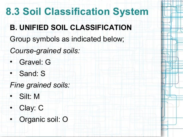 8 soil description and classification