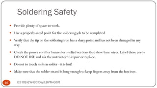 Practical No-8: Soldering and Soldering Techniques | PDF | Chemistry ...