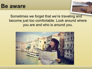 8 solo safety tips for women | PPT