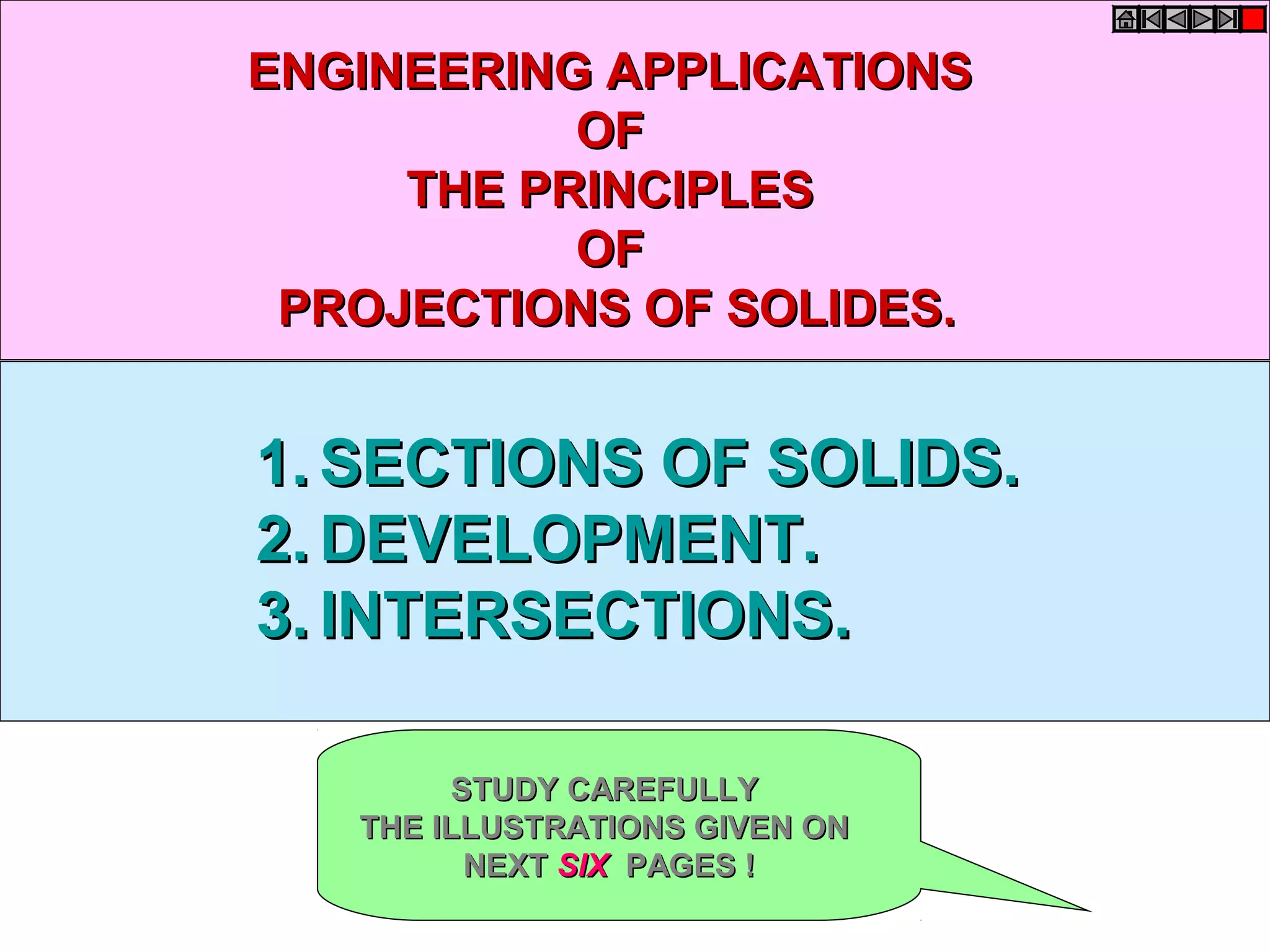 Development of surfaces of solids -ENGINEERING DRAWING - RGPV,BHOPAL | PPT
