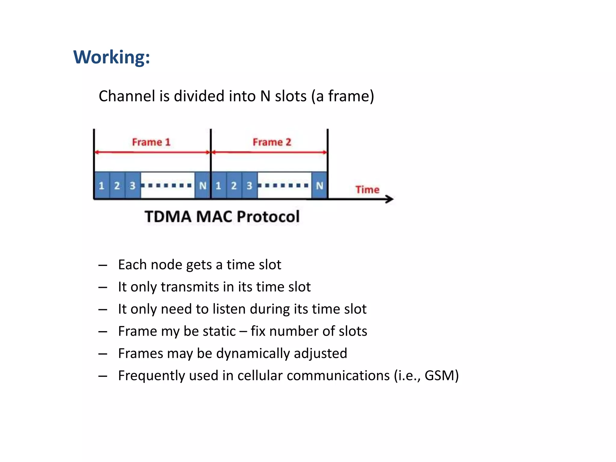 Wireless Sensors Networks Mac Protocols Tdma Ppt