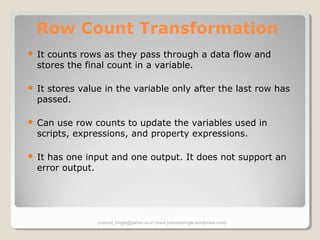 8\9 SSIS 2008R2_Training - Debugging_Package | PPT