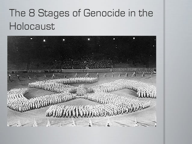 8 stages of genocide | PPT