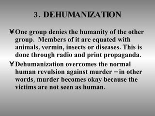 8 Stages of Genocide | PPT