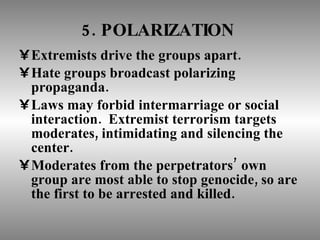 8 Stages of Genocide | PPT