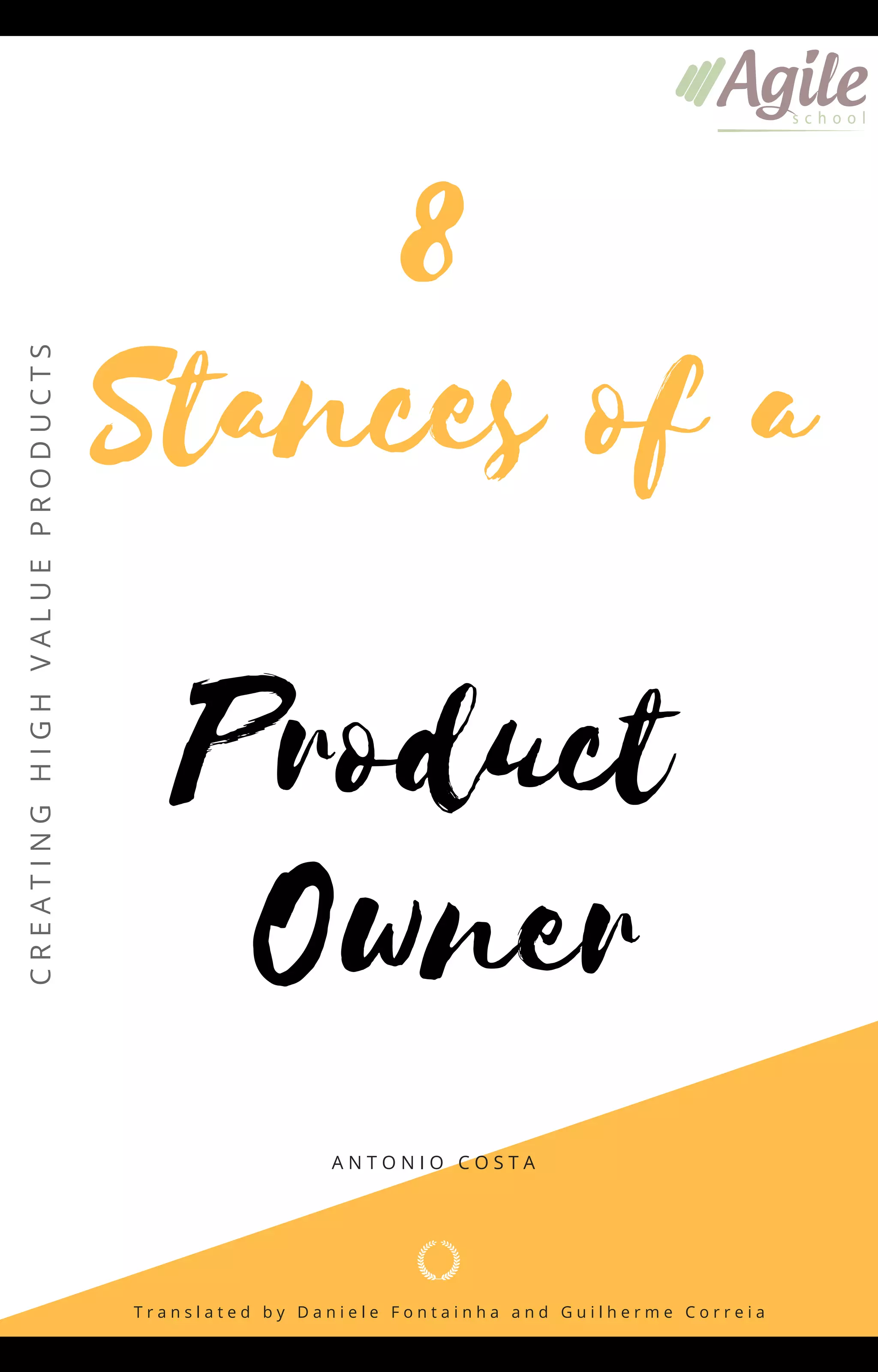 8 stances of a Product Owner | PDF