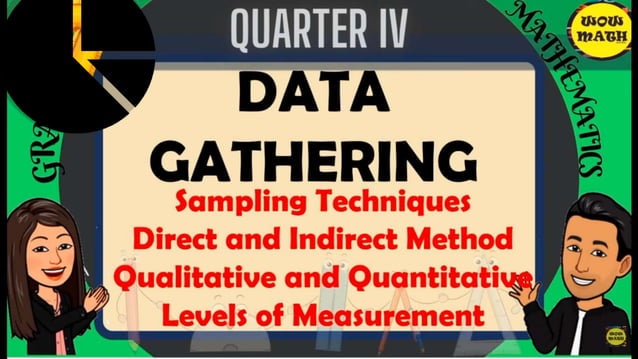 DATA GATHERING - Sampling, Direct and Indirect Method etc.pptx