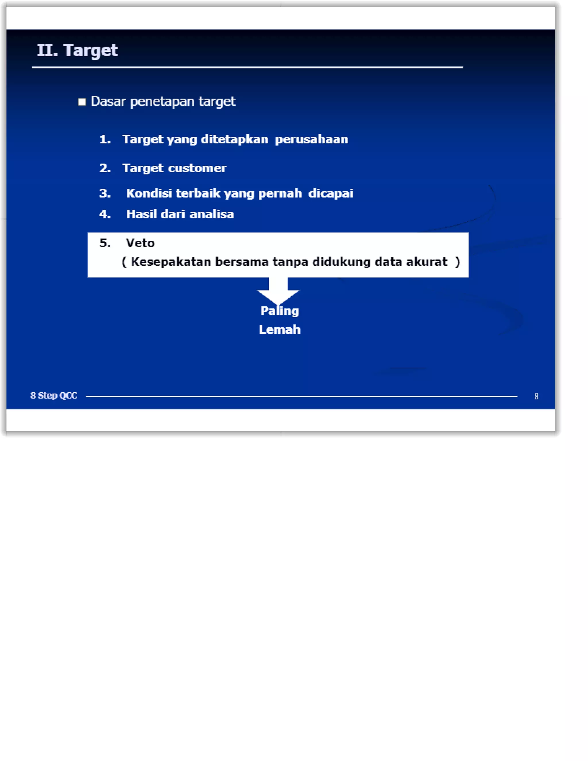8 step aktivitas qcc. oleh toyota indonesia institute | PDF