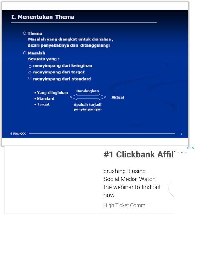 8 step aktivitas qcc. oleh toyota indonesia institute | PDF