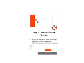 8 step change management | PPT