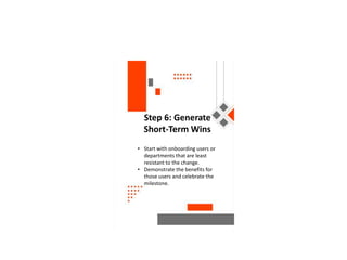 8 step change management | PPT