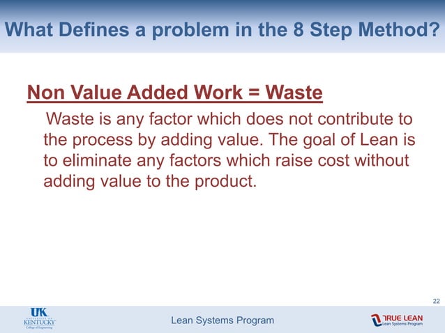 8 step Problem solving Method.pdf | Manufacturing Industry | Industries