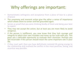 8 steps how to ask forgiveness | PPT