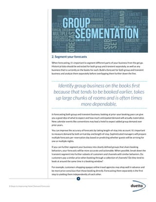 Whitepaper - 8 Steps to Improve Hotel Demand Forecasting | PDF