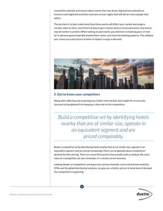 Whitepaper - 8 Steps to Improve Hotel Demand Forecasting | PDF