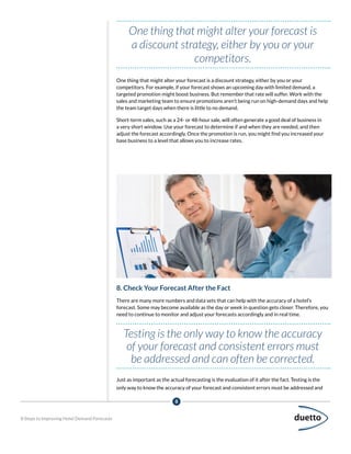 Whitepaper - 8 Steps to Improve Hotel Demand Forecasting | PDF