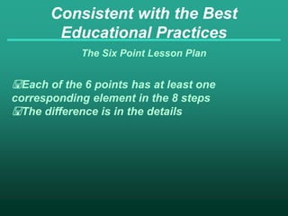 8steps in good teaching | PPT
