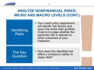 The 8 steps of Credit Risk Management | PPTX