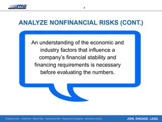 The 8 steps of Credit Risk Management | PPTX