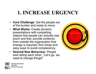 8 steps to change | PDF