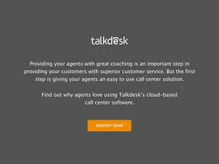 8 Steps to Effectively Coaching Call Center Agents | PDF