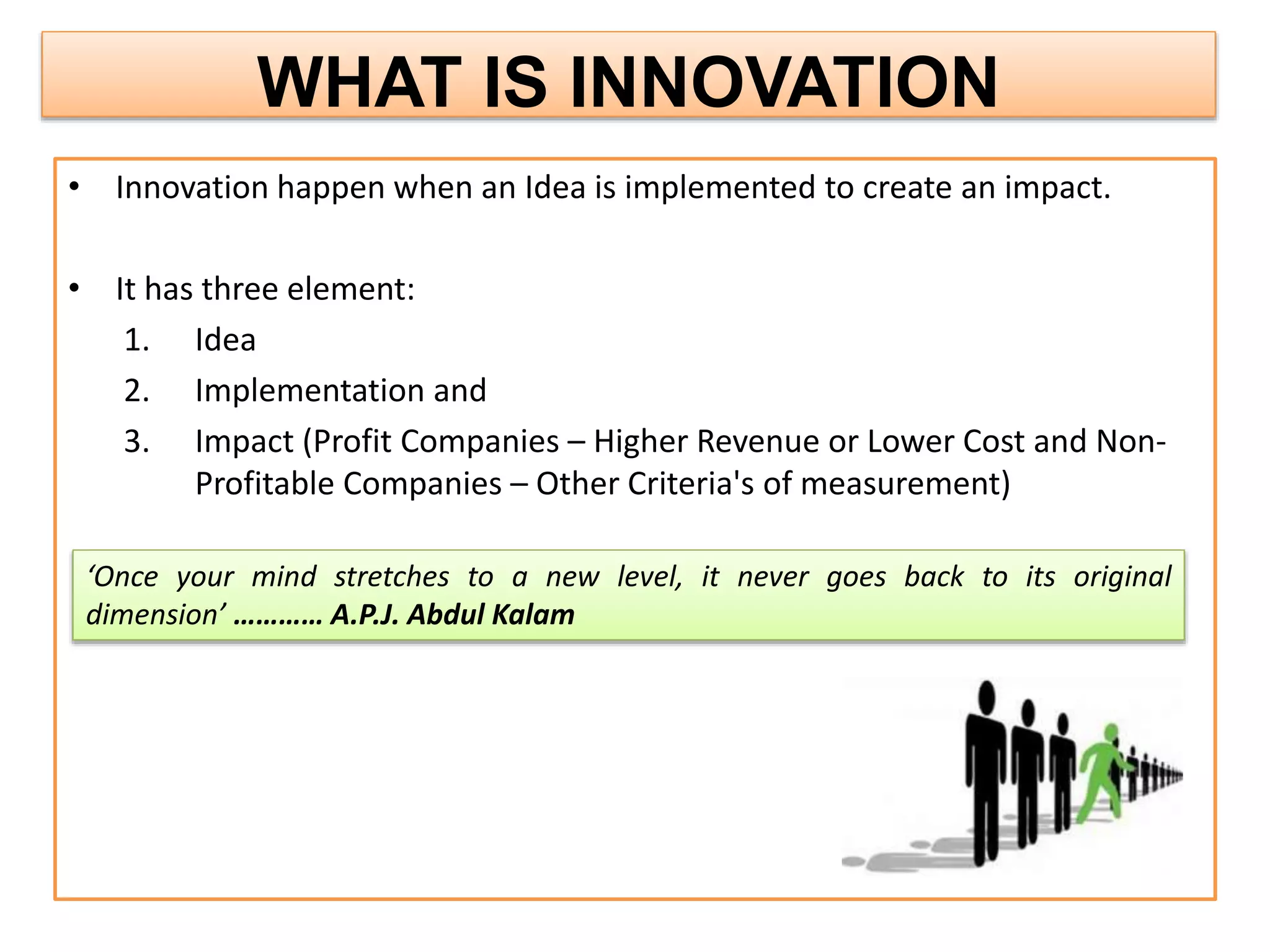 8 steps to innovations | PPT