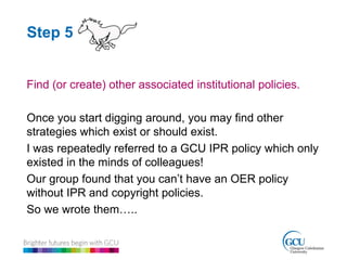 8 steps to oer (oer15) | PPTX | Education industry | Industries