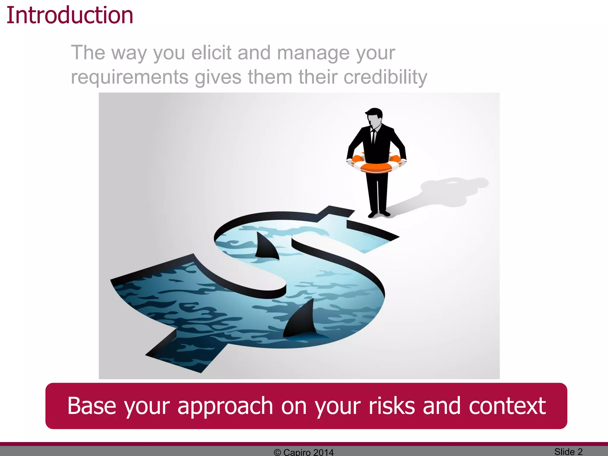 8 steps to requirements success | PPT