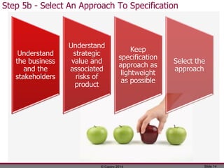 8 steps to requirements success | PPT